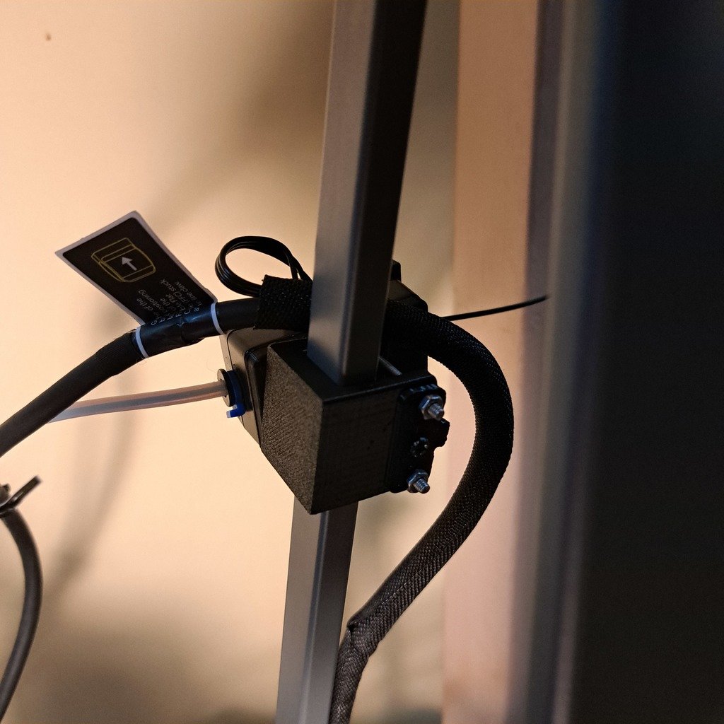 Ender-3 V3 Plus Filament Sensor Mount by jonbourg | Download free STL ...