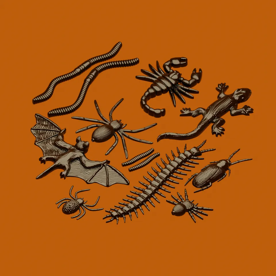 Halloween Insect Set by ncsandor | Download free STL model | Printables.com