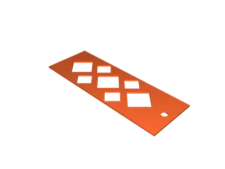 Geometry Bookmark by Envor | Download free STL model | Printables.com
