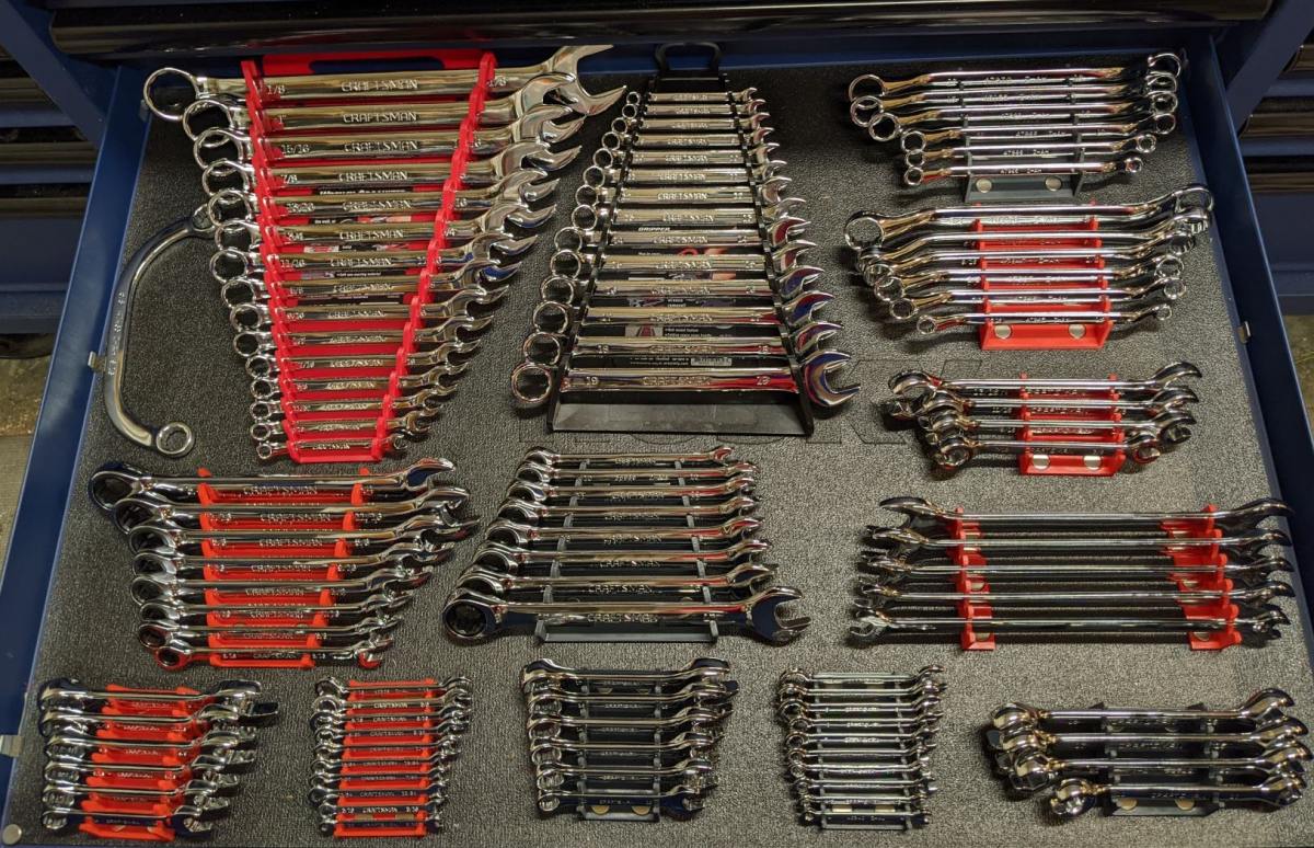 Wrench organizers by Olek | Download free STL model | Printables.com