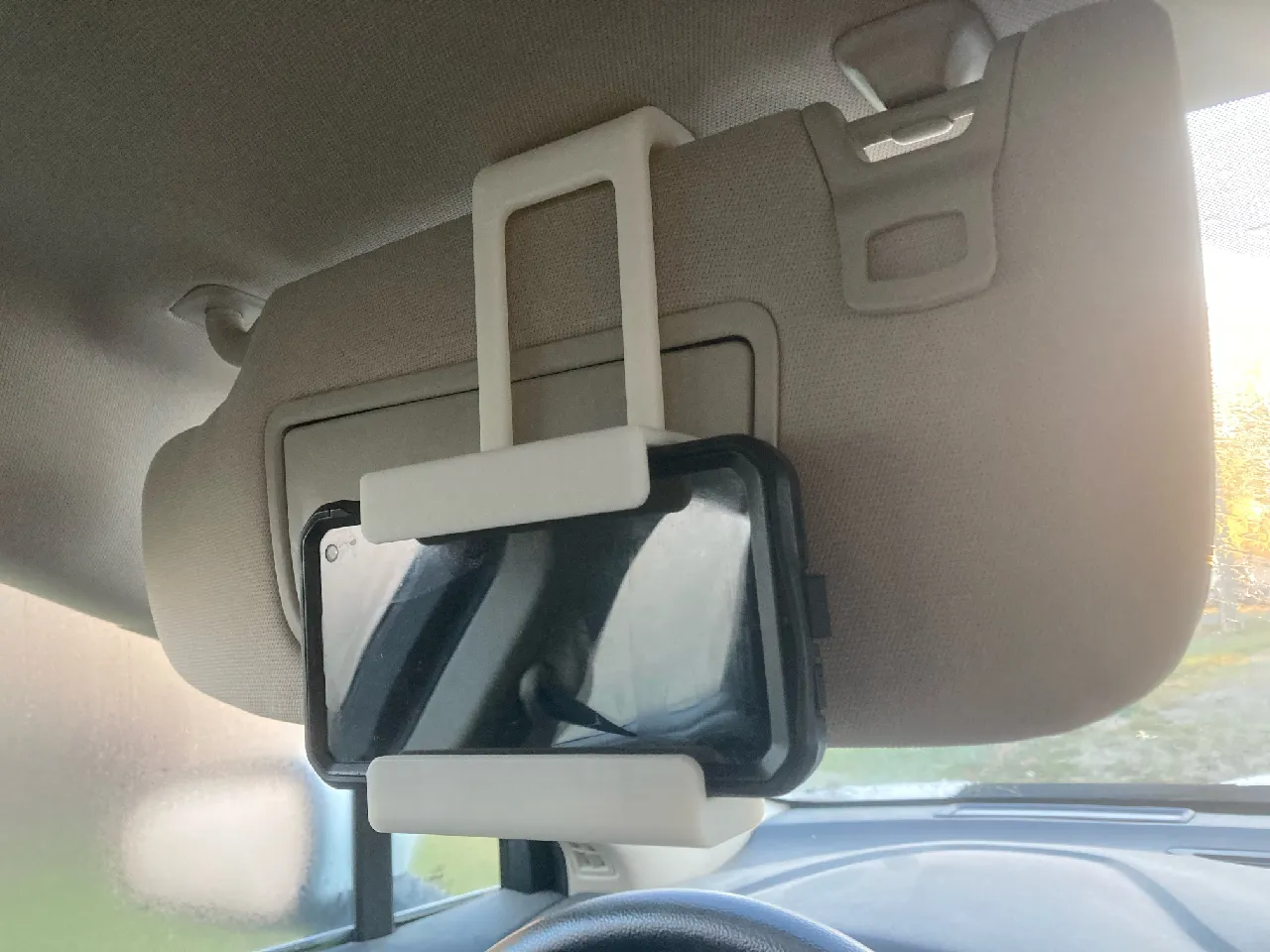 Car Visor Phone Holder by 3D Ideation | Download free STL model ...