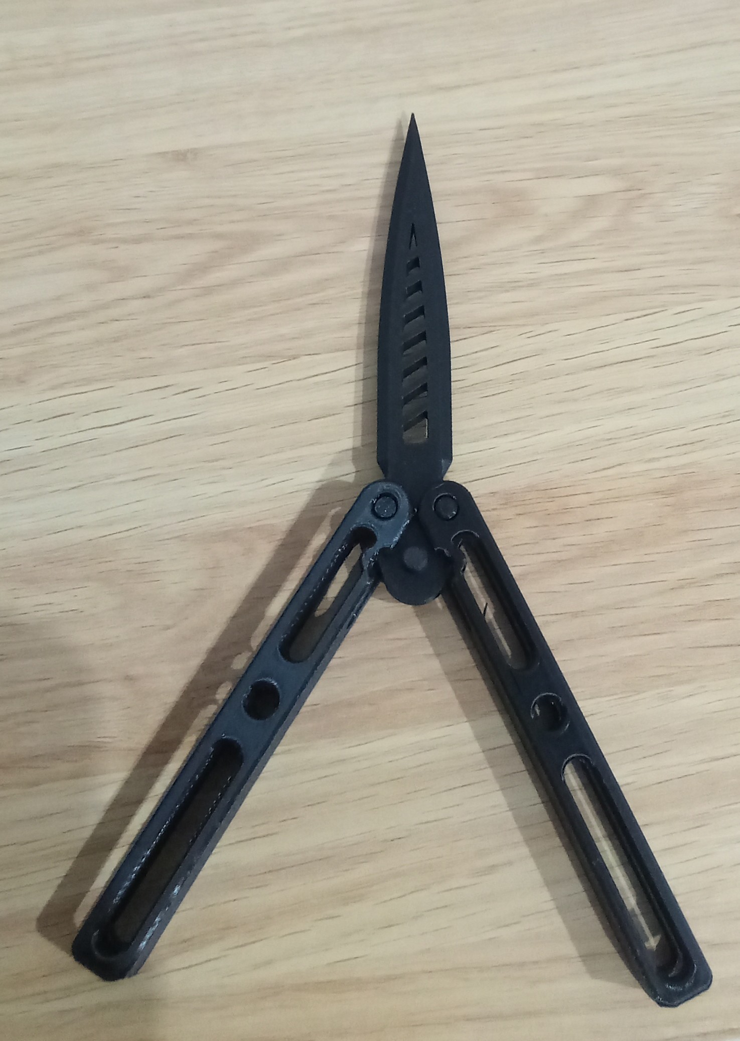 Navaja mariposa / Butterfly knife by Ángel Fernández | Download free ...
