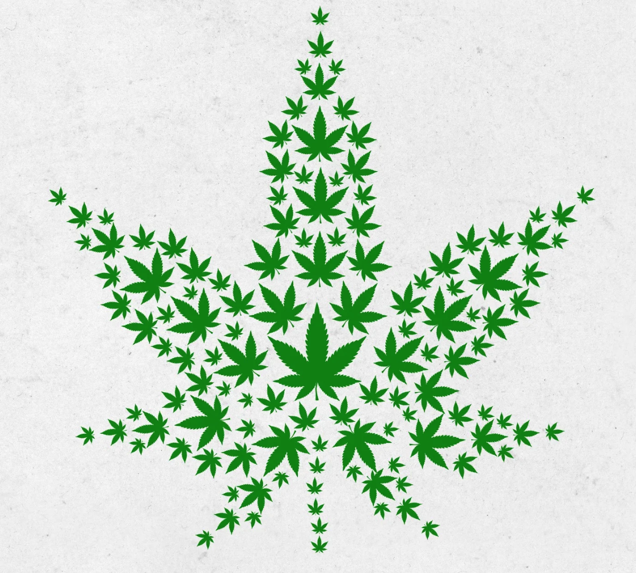 multicolor decorative cannabis plant HD by sagatxxx | Download free STL ...