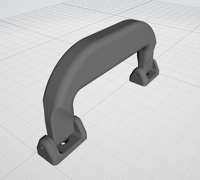 Movable handle - to screw on by Łukasz Dudek | Download free STL model ...