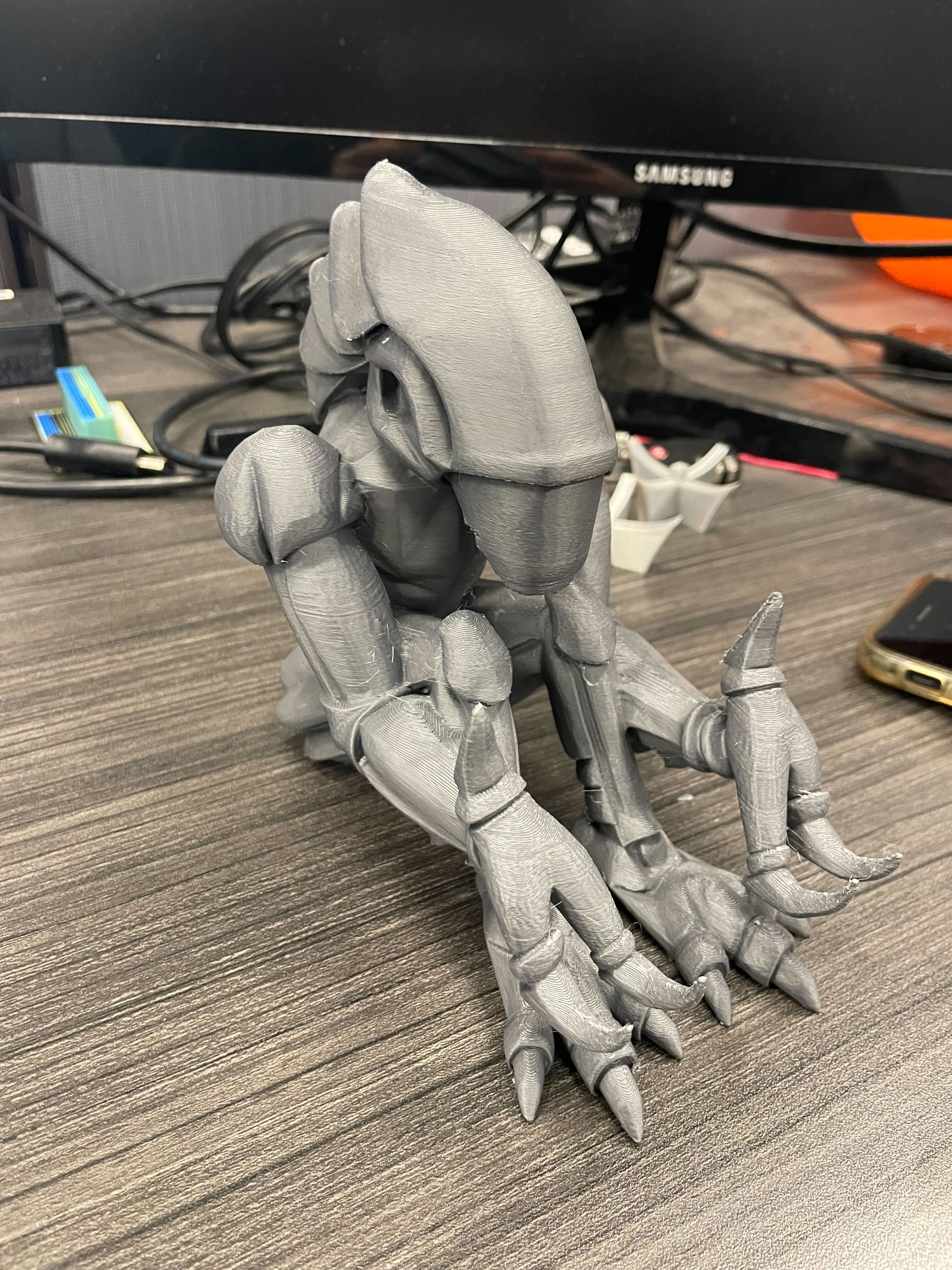 Metroid Chozo Statue Holder by Alexander Hyperbeam | Download free STL model | Printables.com