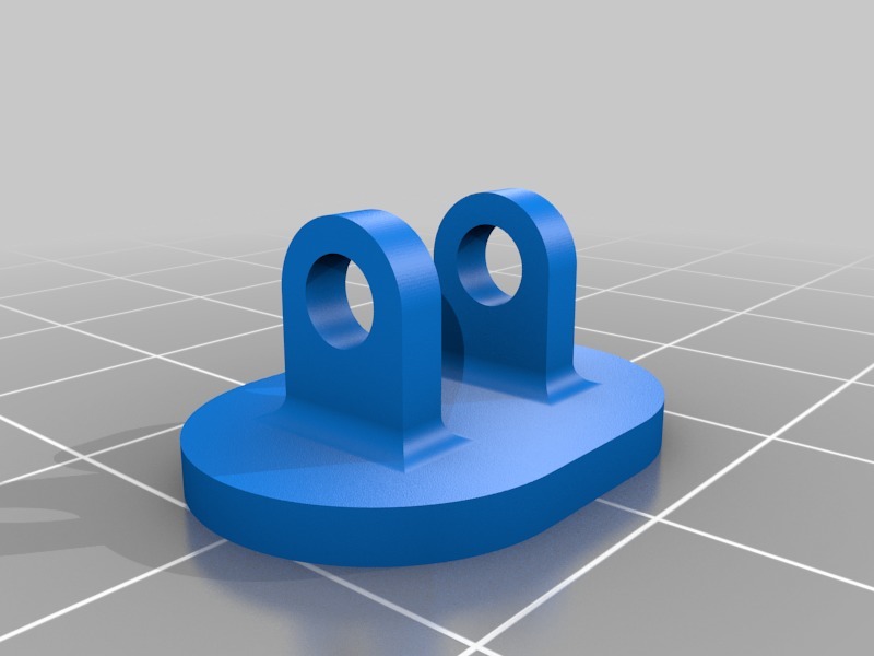 Polaroid Cube Windscreen Mount by bb_prints | Download free STL model ...