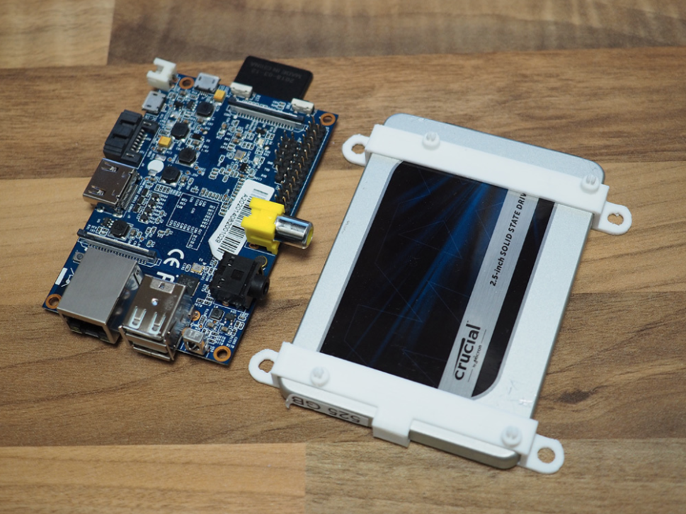 Banana Pi M1 + SSD Micro Case by OSXtraveller | Download free STL model ...