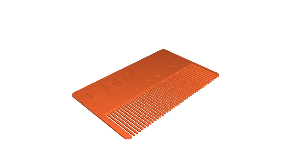 comb card by MSBstudios | Download free STL model | Printables.com