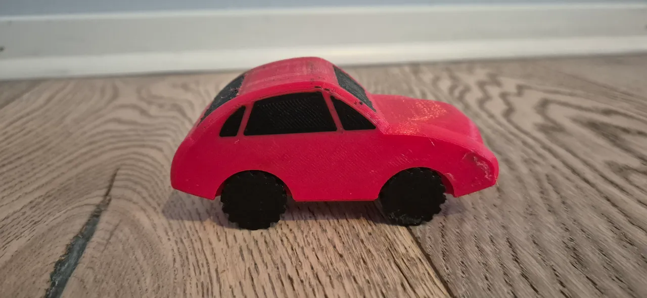 print in place toy car by arnt olav | Download free STL model ...