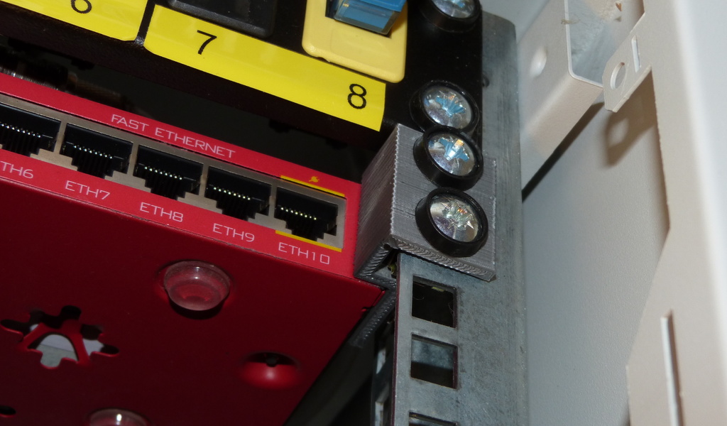Mikrotik 2011 holder 10'' rack by Martin Emanuel Ludík | Download free ...