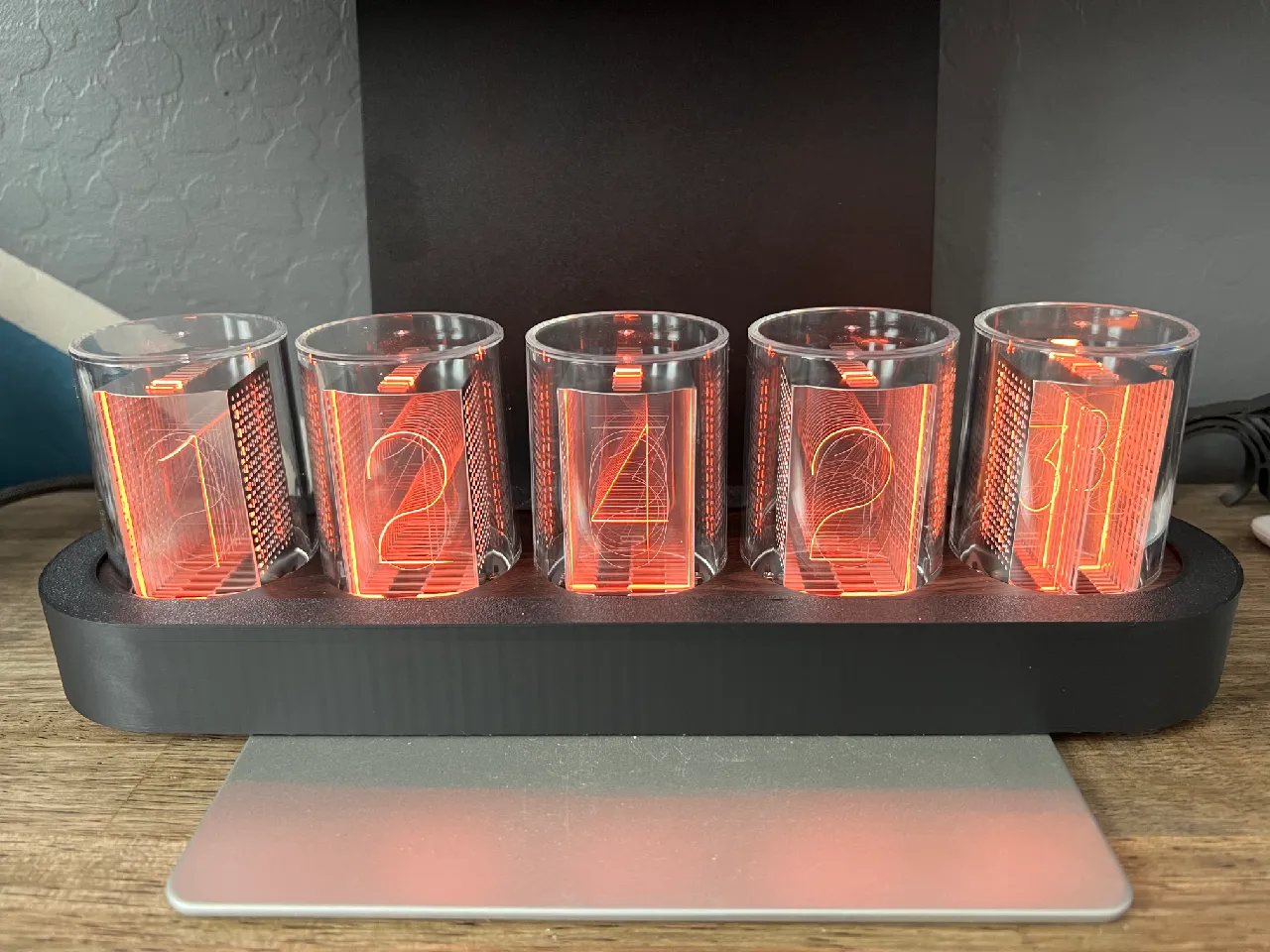 Nixie tube clock base cover by Tdubl07 | Download free STL model ...