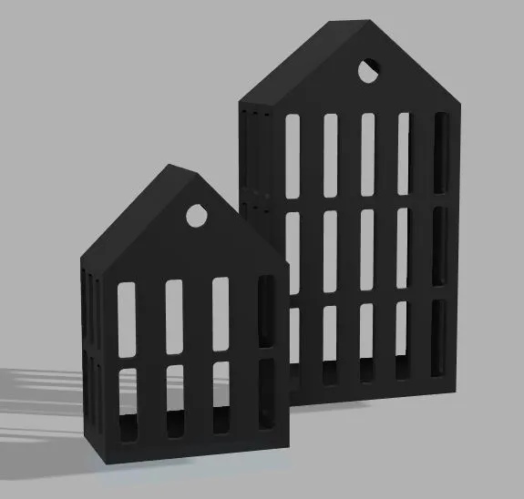 Decorative houses by DomiZz | Download free STL model | Printables.com
