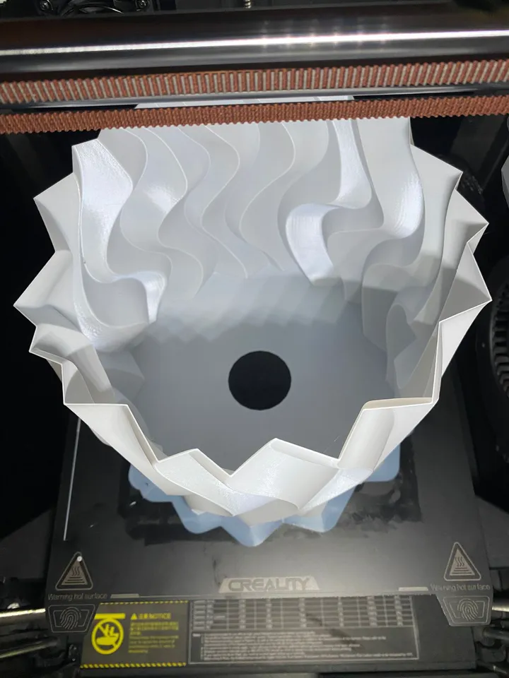 Distortion 2 Pot Ceiling Lamp / Lamp shade by Erdal Kama | Download ...