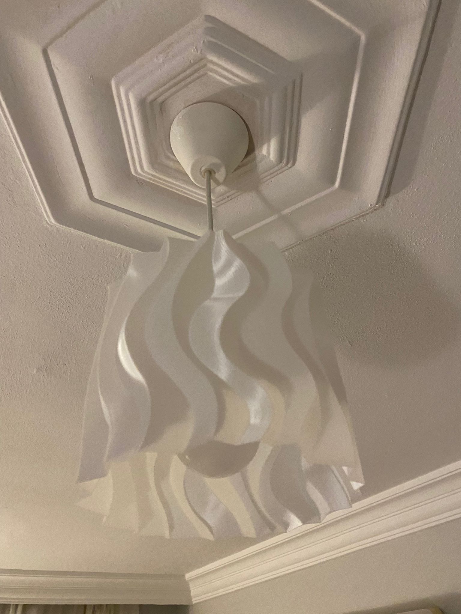 Distortion 2 Pot Ceiling Lamp / Lamp shade by Erdal Kama | Download ...