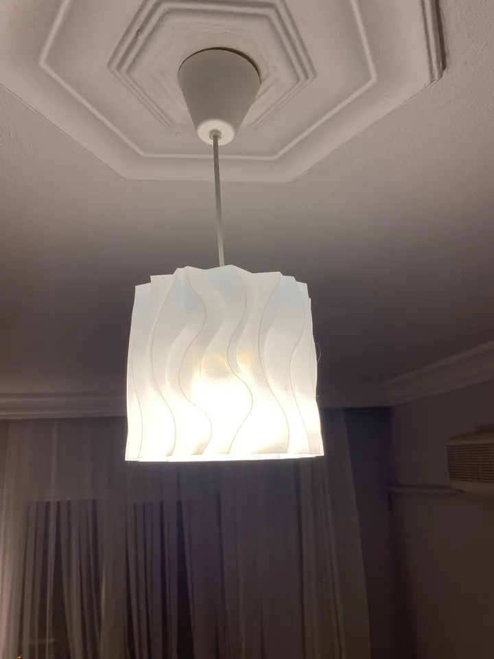 Distortion 2 Pot Ceiling Lamp / Lamp shade by Erdal Kama | Download ...