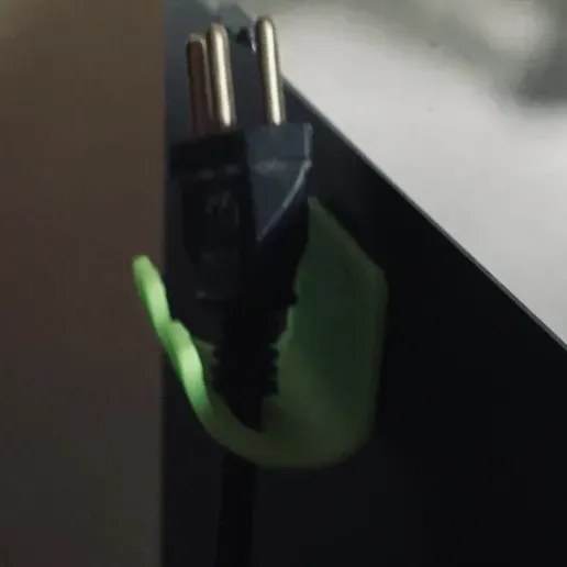 Power cable holder by rubens filho | Download free STL model ...
