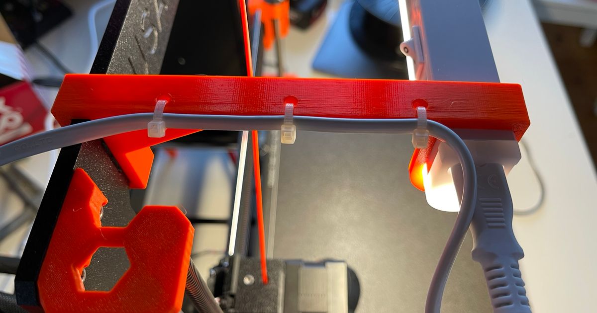 Light mount for MK3/S/+ by scrappy79 | Download free STL model ...