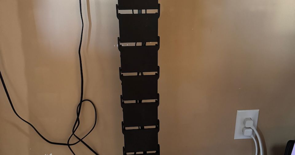 Standing Desk Cable Chain with Mounting Brackets (incl Multiboard!) by ...