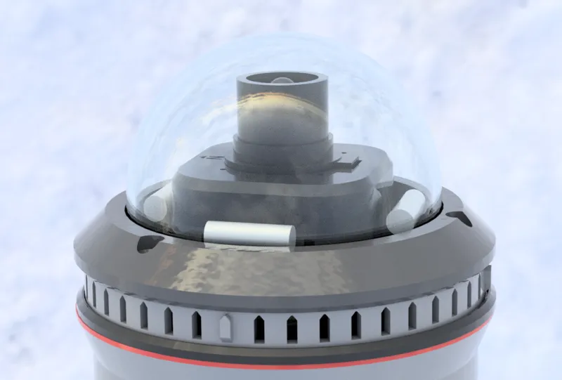 Ventilated Allsky Dome for Raspberry HQ Camera - Version2 by ChrisE ...