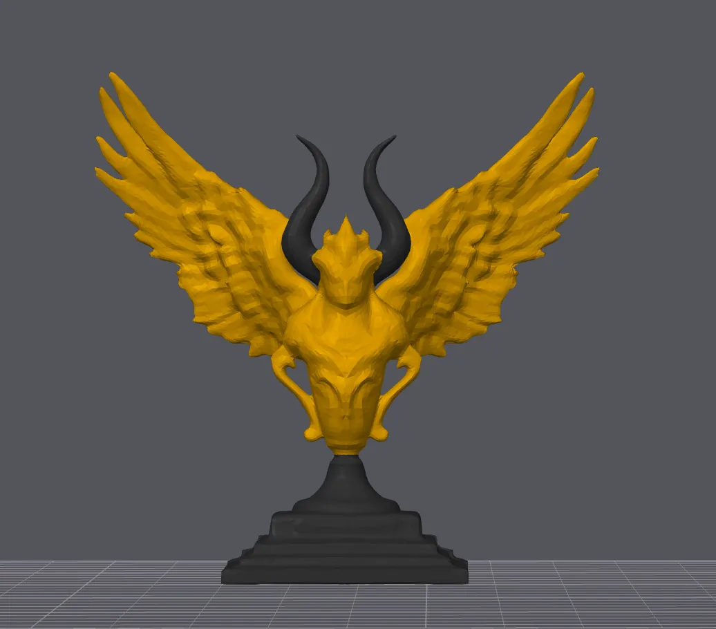 Winged Trophy by Liam West | Download free STL model | Printables.com