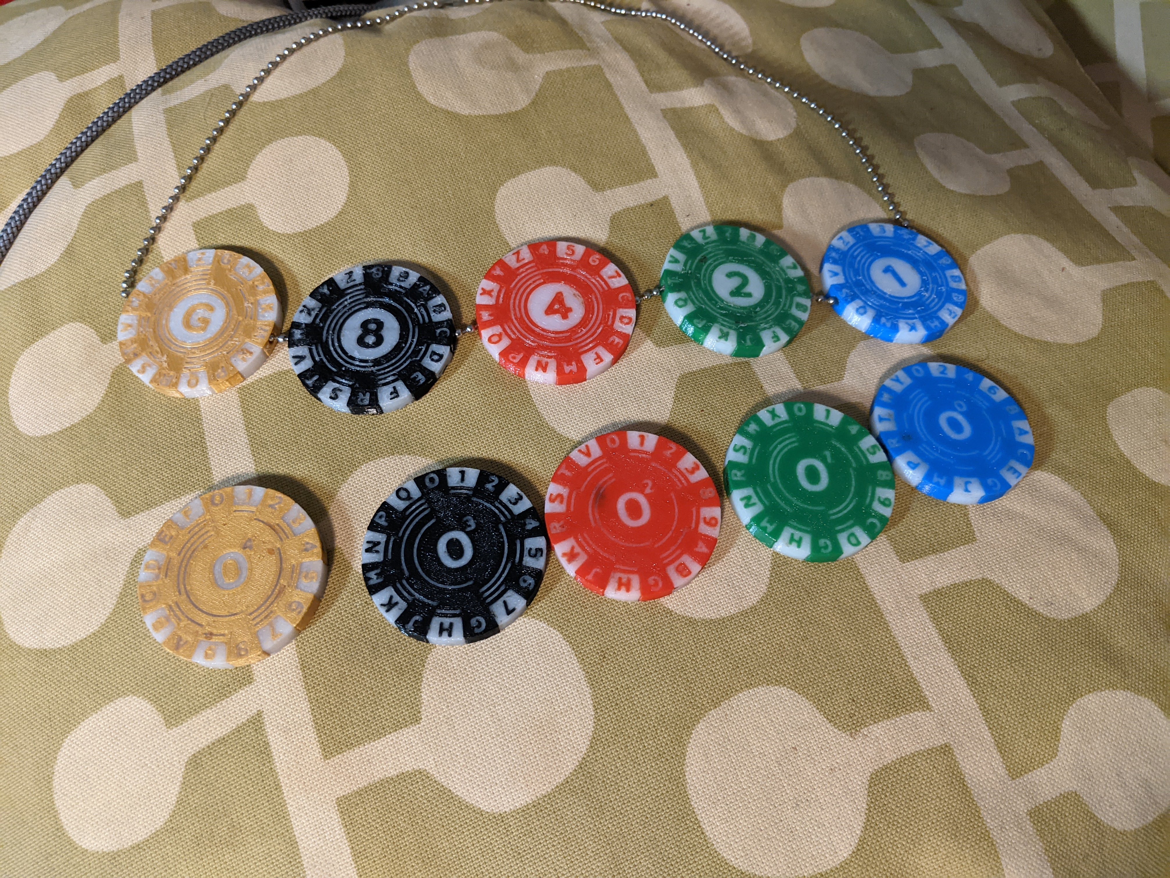 Base-32 Binary Code Poker Chips by Stuart P. Bentley | Download free ...