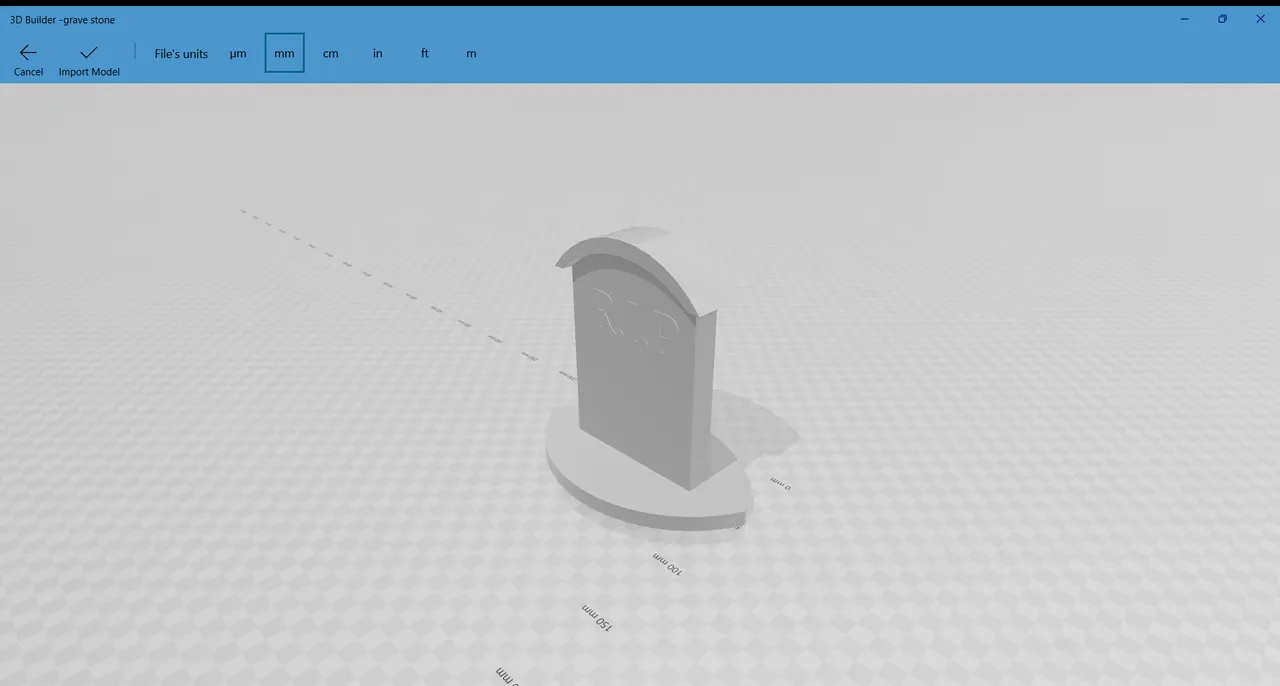 Gravestone by Tyler | Download free STL model | Printables.com