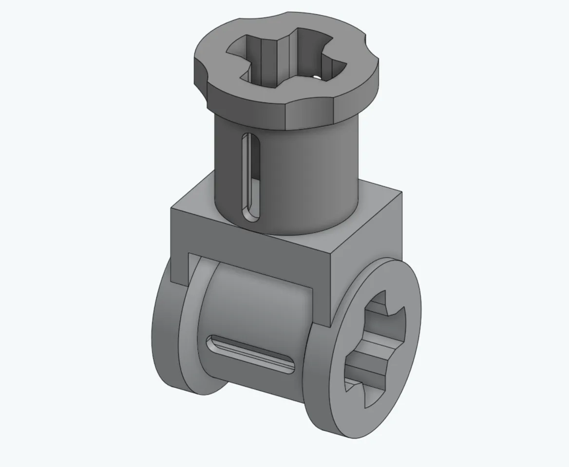 32039-Technic Axle Connector with Axle Hole by mattkollar | Download ...