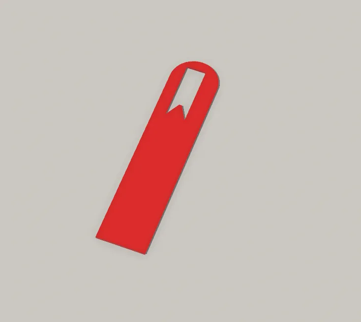 simple bookmark by Unnamed | Download free STL model | Printables.com