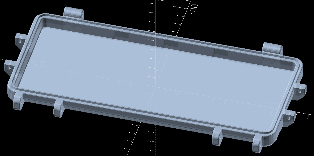 Gridfinity Rugged Storage Box, + option to disable lid squares par ...