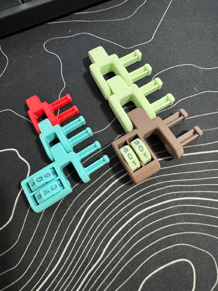 Knitting Loom: Snap-Fit with Row Counter by VladTheInhaler | Download ...
