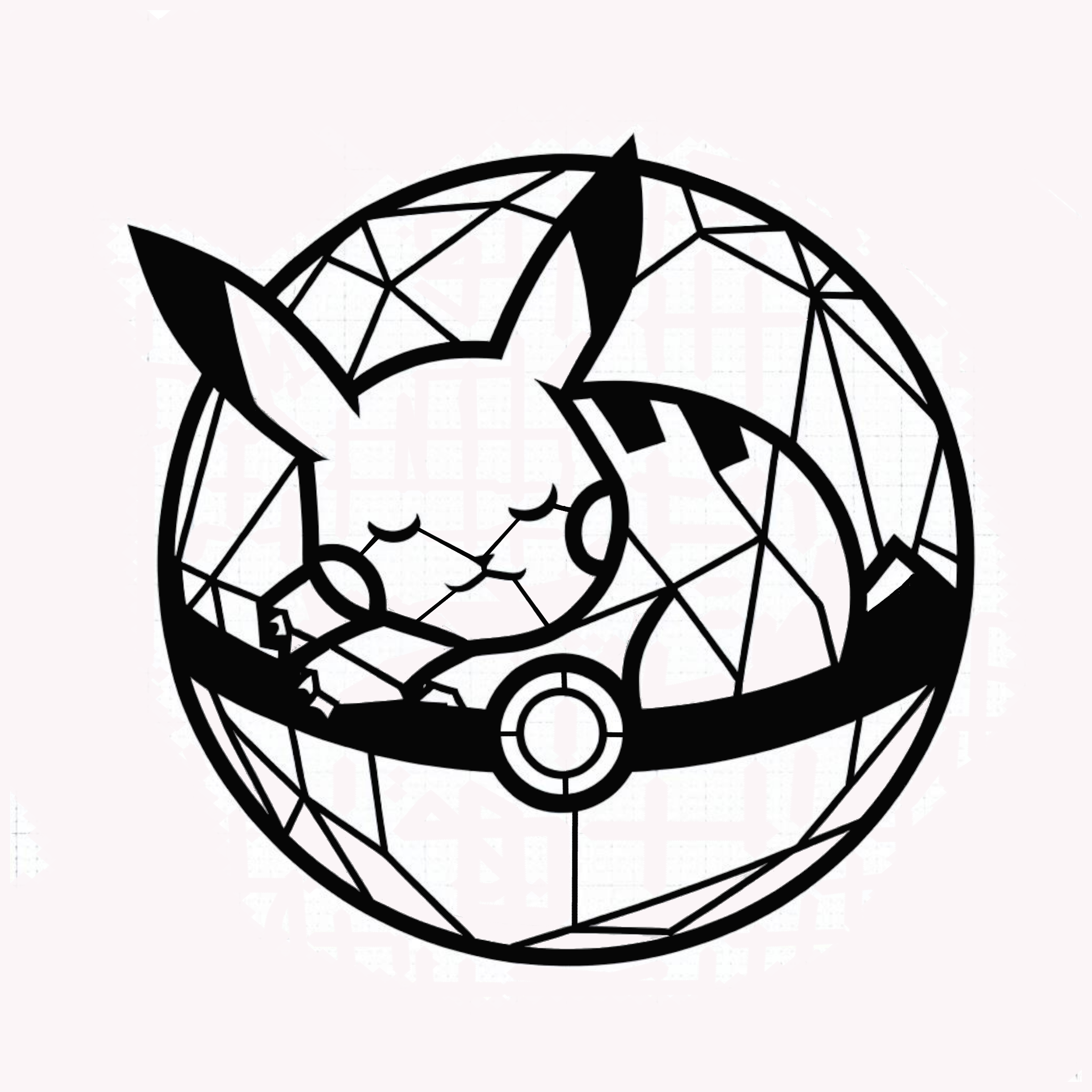 Pikachu pokeball by Turbo9670 | Download free STL model | Printables.com