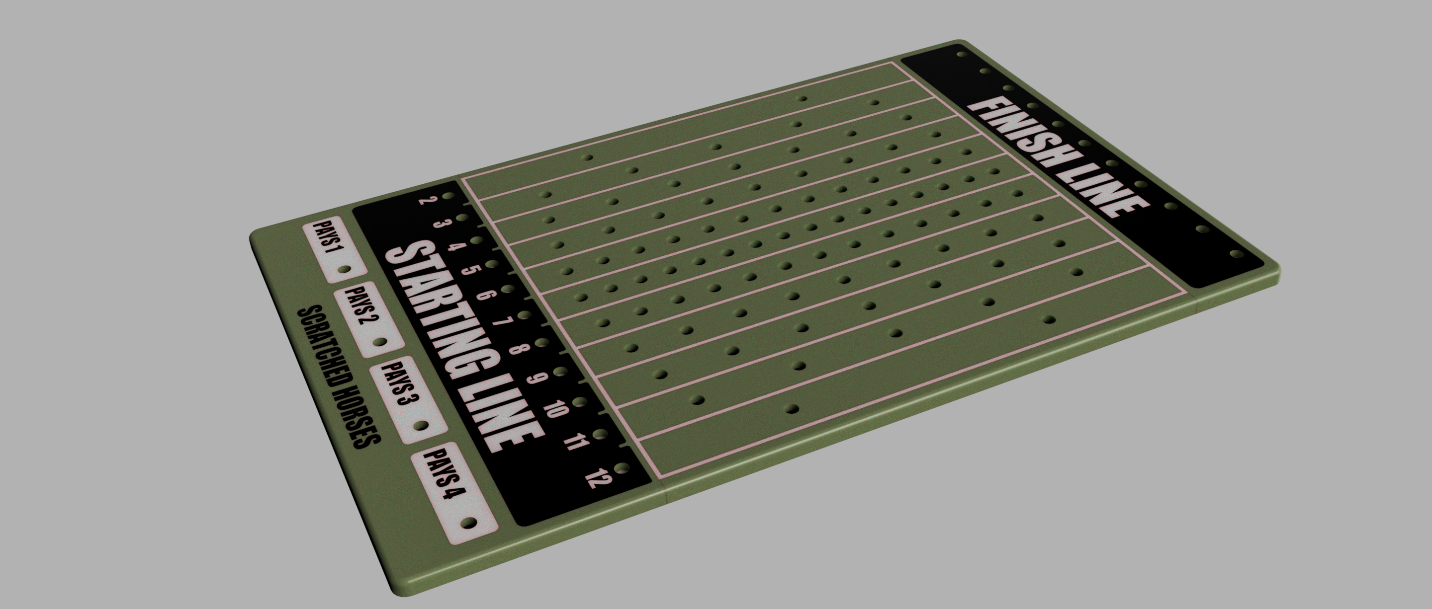 Horse Racing Board Game von kodaxx | Kostenloses STL-Modell ...