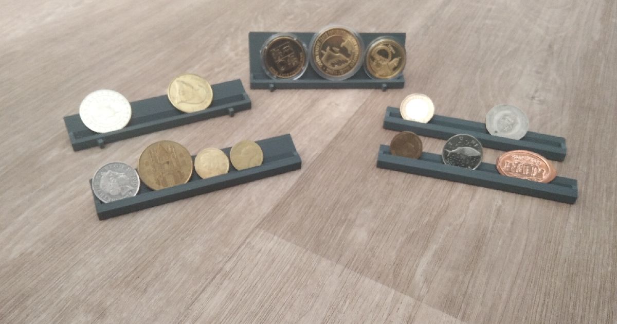 commemorative coin stand by Fejfar Jakub | Download free STL model ...