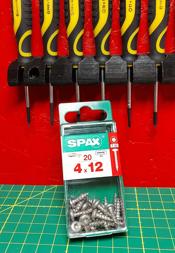 WORKZONE Screwdriver holder for wall mount by Bruninfarina | Download ...