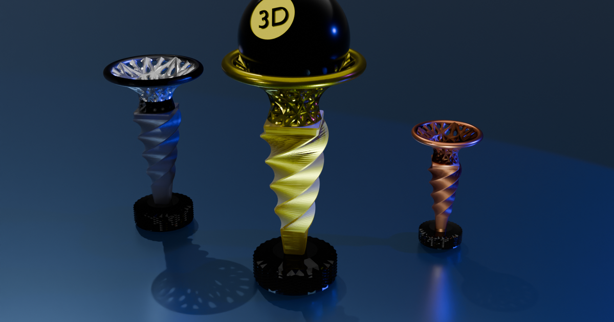 3D print Trophy by Lurrie Designs | Download free STL model ...