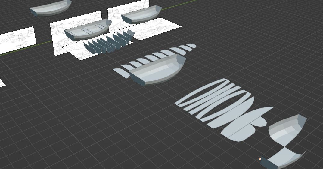 Nutshell Sailing Pram Boat Design based on Joel White by Blender Boats ...
