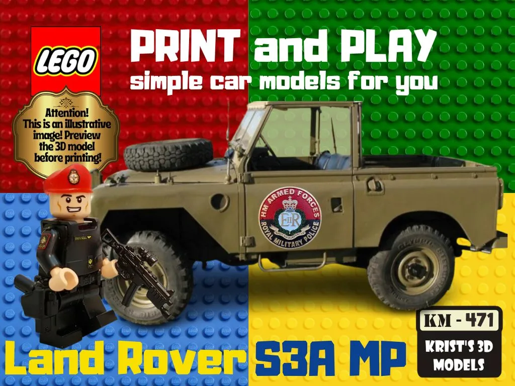 LEGO LAND ROVER MP by Mgr. Pavel Krist | Download free STL model ...