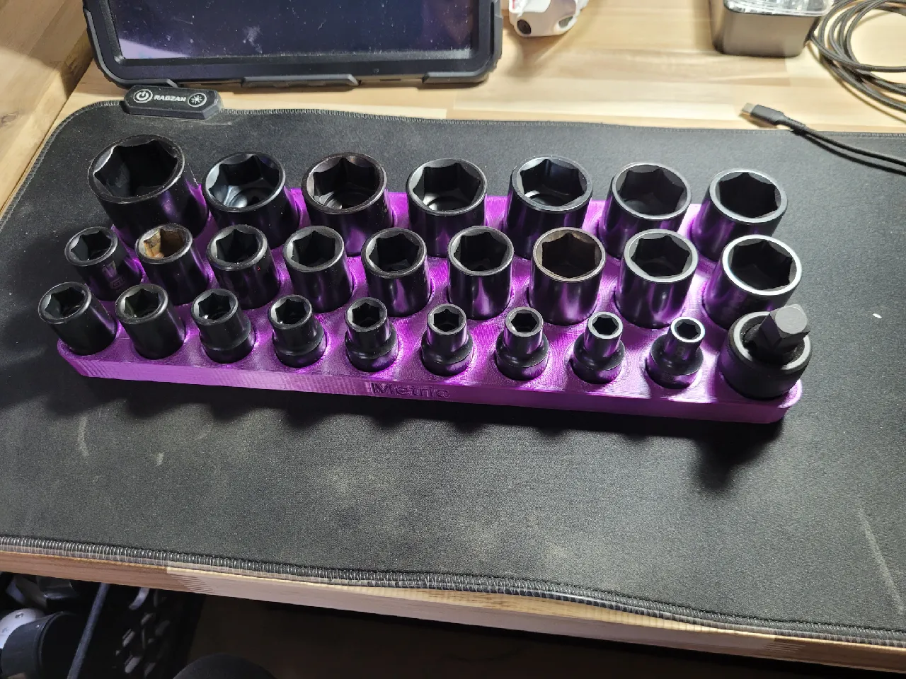 Socket holder, for Gearwrench model #84933N by Maltasrc | Download free ...