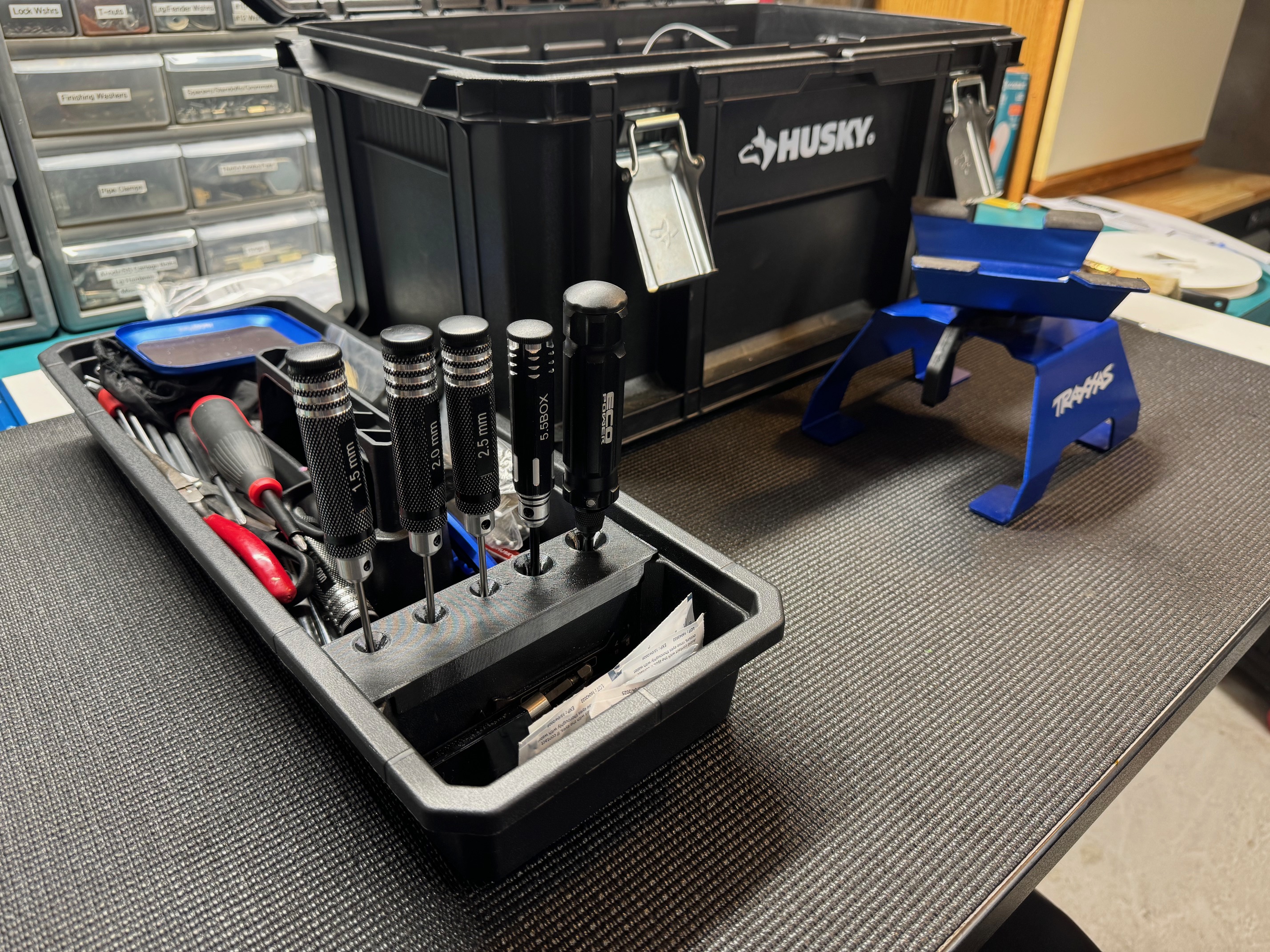 Husky Connect RC Tool Holder by jrsone | Download free STL model ...