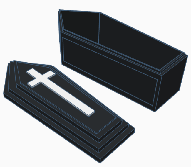 Coffin by Franio | Download free STL model | Printables.com