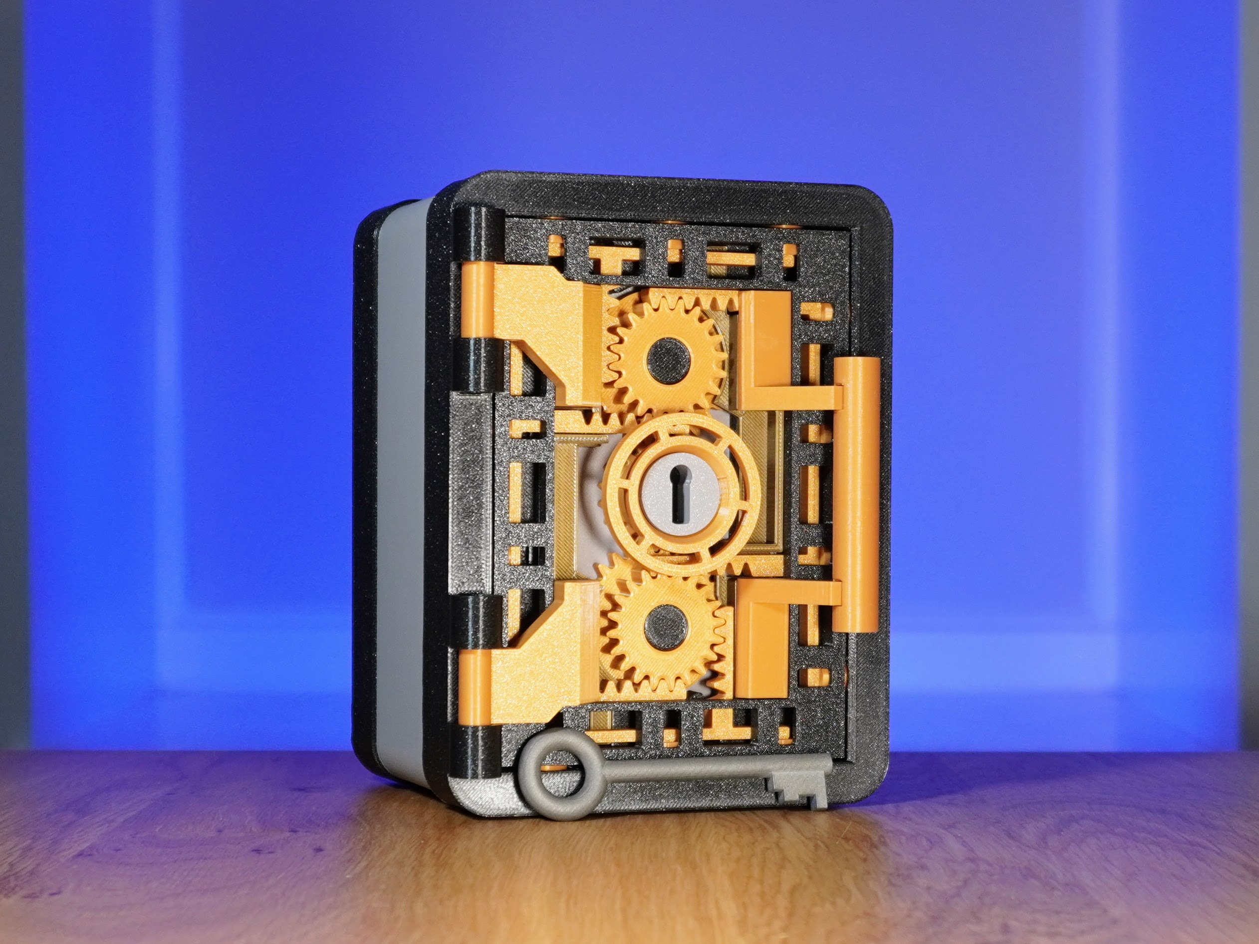 Mini Vault with Lever Tumbler Lock by Rocco's Stuff | Download free STL ...