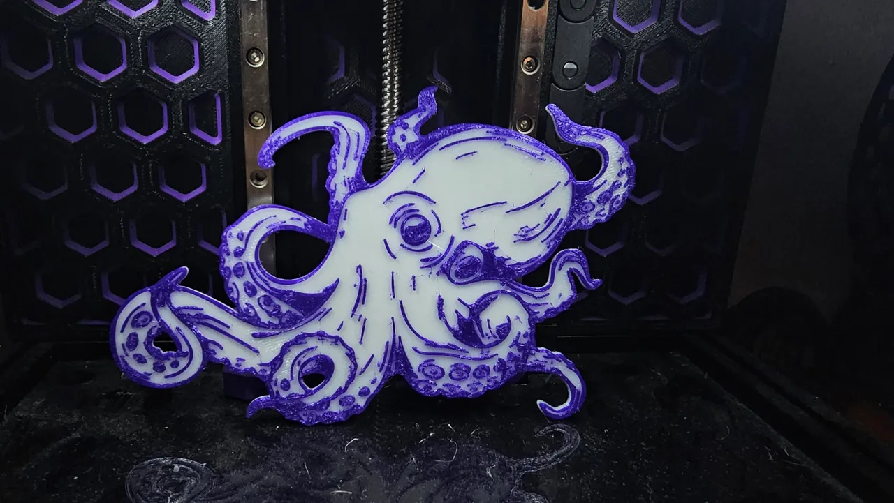 2D octopus by Basset02 | Download free STL model | Printables.com