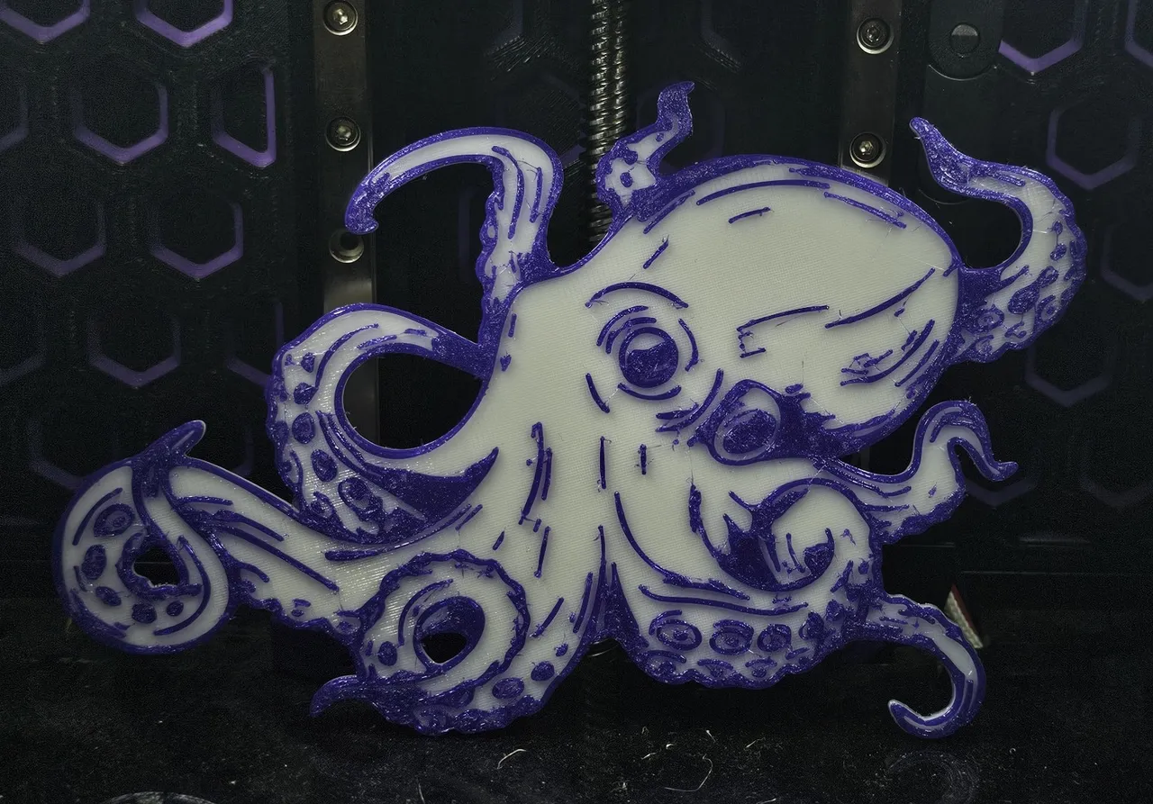 2D octopus by Basset02 | Download free STL model | Printables.com