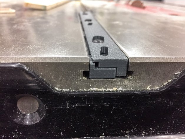 Zero Play Guide Bars for table saw miter slot by Bwolfey | Download ...