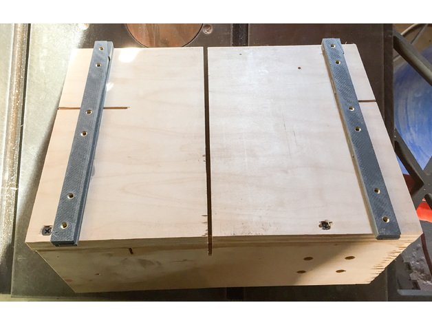Zero Play Guide Bars for table saw miter slot by Bwolfey | Download ...