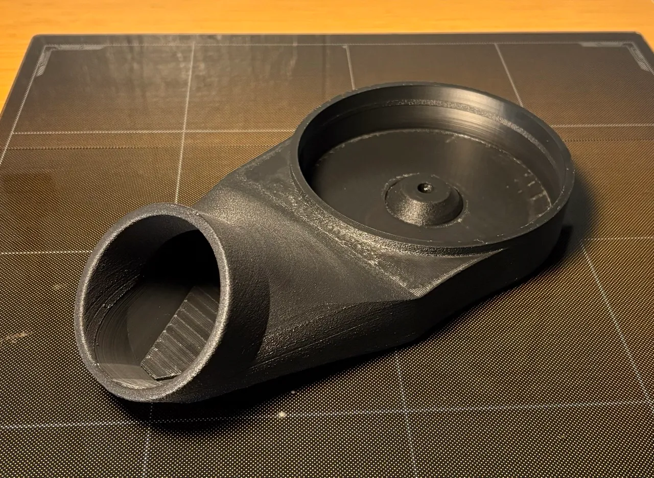 Low Profile 4 Barrel Carb or Throttle Body air hat filter adapter by ...