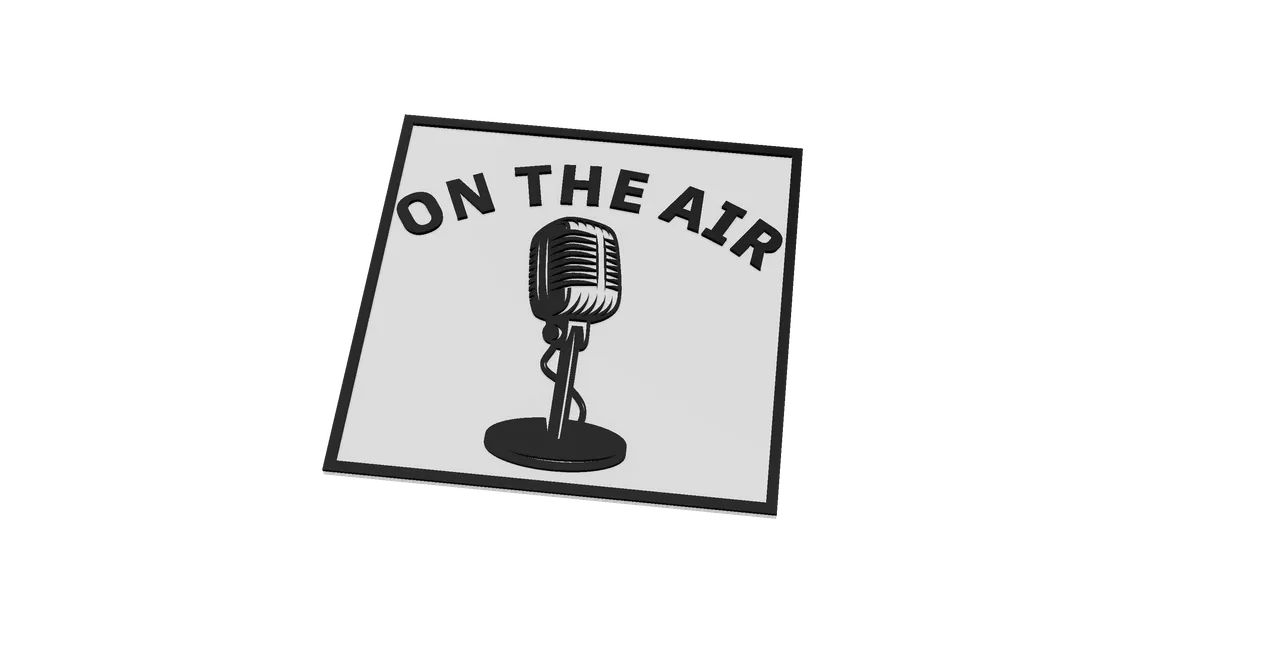 On the Air Sign by GeekcraftsbyLS | Download free STL model ...