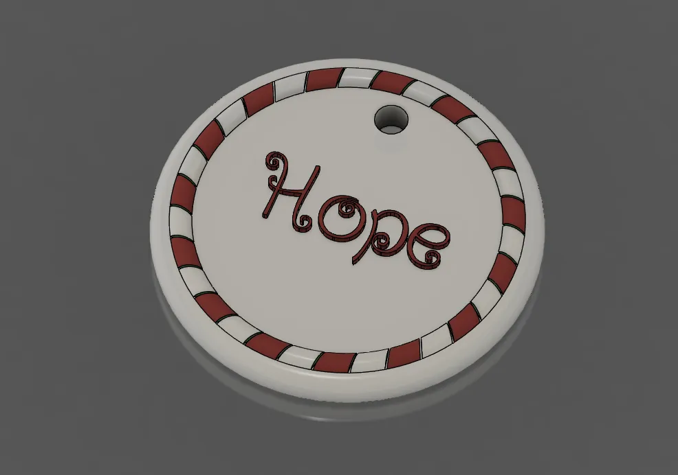 Hope Ornament by Hypnotic Khaos | Download free STL model | Printables.com
