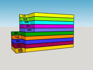 Color times tables by orestis | Download free STL model | Printables.com