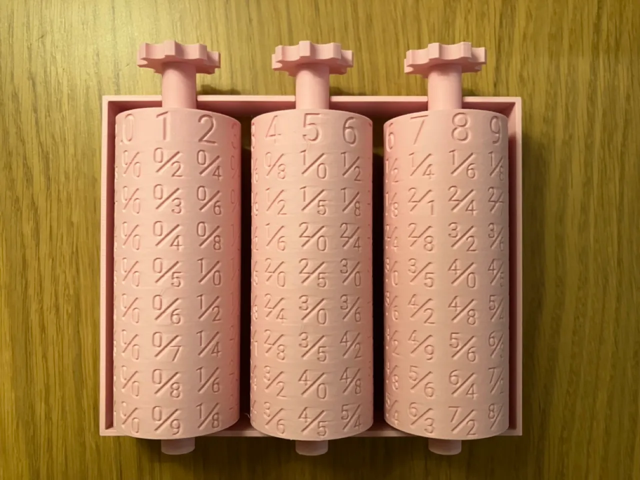 Napier's bones by DreamBoat | Download free STL model | Printables.com